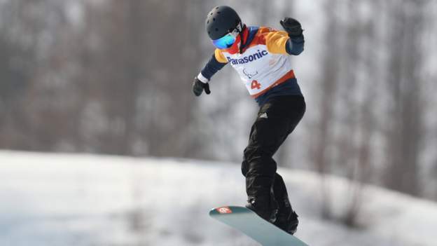 Winter Paralympics: GB miss out on snowboard cross medals as wheelchair ...