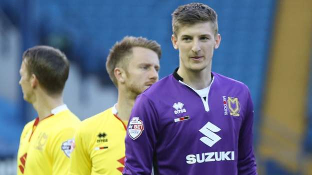 Charlie Burns: MK Dons extend young goalkeeper's contract - BBC Sport