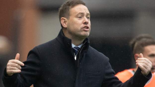 Rangers: Michael Beale says he has to win a trophy by the summer - BBC ...