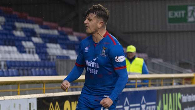 Inverness CT 1-0 Dundee: Robertson's side up to third after home win ...