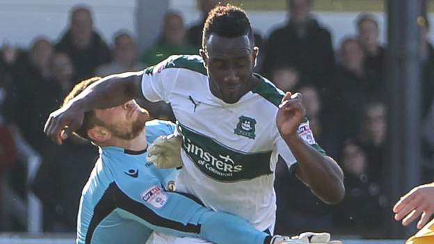 Jordan Slew: Plymouth Argyle's best is yet to come, says forward - BBC ...