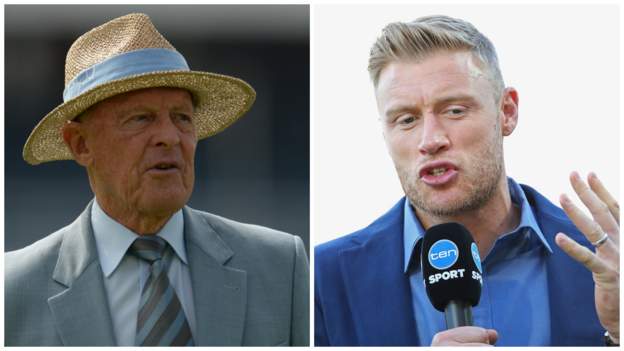 England in West Indies: Andrew Flintoff & Geoffrey Boycott ...