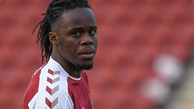 Peter Kioso: Luton Town defender joins MK Dons on loan - BBC Sport