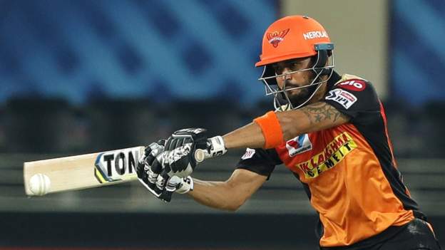 IPL: Manish Pandey shines as Sunrisers Hyderabad beat Rajasthan Royals ...