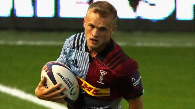 Calum Waters: Harlequins scrum-half joins Jersey Reds on loan - BBC Sport