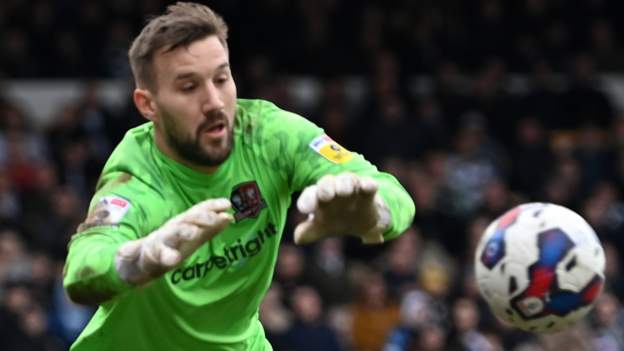Gary Woods: Exeter City goalkeeper's season-ending injury a 'big blow ...