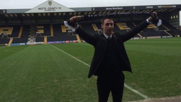Jamie Fullarton: Clean slate for Notts County players and staff - BBC Sport
