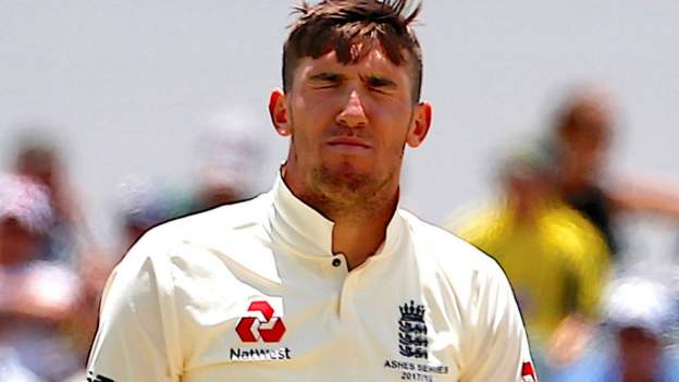 Ashes: England's Craig Overton an injury doubt for Boxing Day Test ...