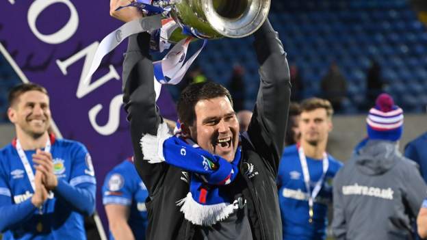 Irish Cup final: Healy savours 'raw emotion' of win as Linfield beat ...