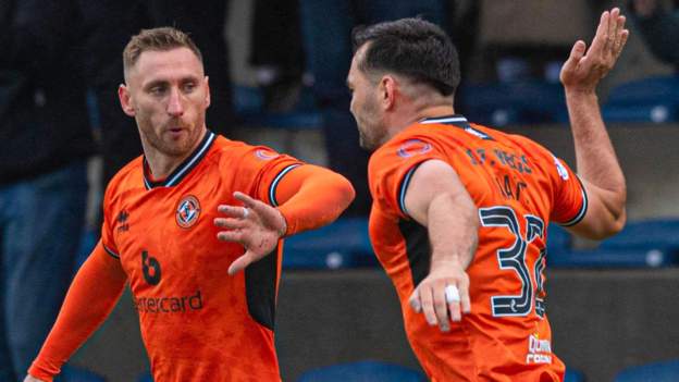 Raith Rovers 1-1 Dundee United: Scottish Championship leaders remain ...