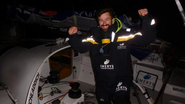 Phil Sharp: Jersey sailor has cross-Channel record ratified - BBC Sport
