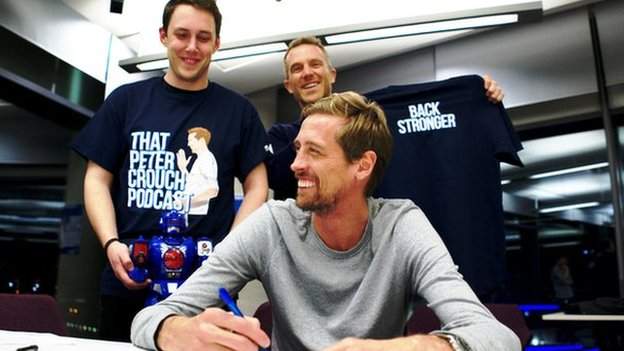 That Peter Crouch Podcast: 'He's one of them, but one of us too' - BBC ...