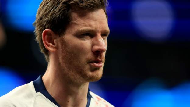 Jan Vertonghen: Tottenham defender did not suffer concussion ...