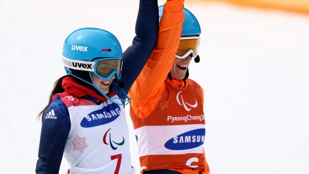 Winter Paralympians Fitzpatrick and Kehoe back 'amazing' new UK slope ...