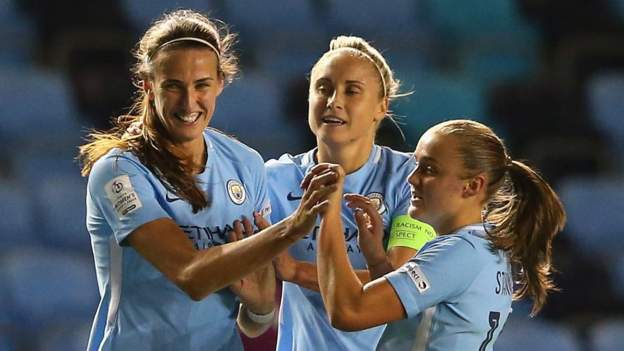 Women's Champions League: Manchester City Women 3-0 St Polten (6-0 agg ...