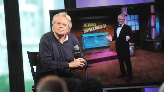 Jerry Springer: Era-defining talk show host dies aged 79 - BBC News