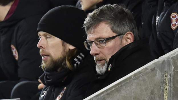 Hearts' Craig Levein & Austin MacPhee warned over future conduct - BBC ...