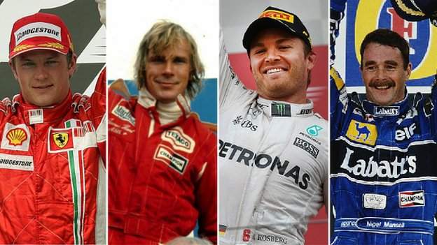 Select your greatest one-time F1 champion - BBC Sport
