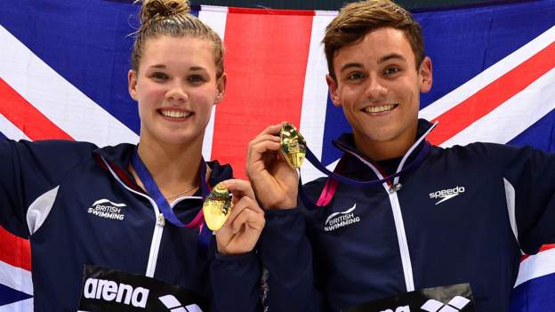 European Aquatics Championships: Tom Daley & Grace Reid win gold for GB ...