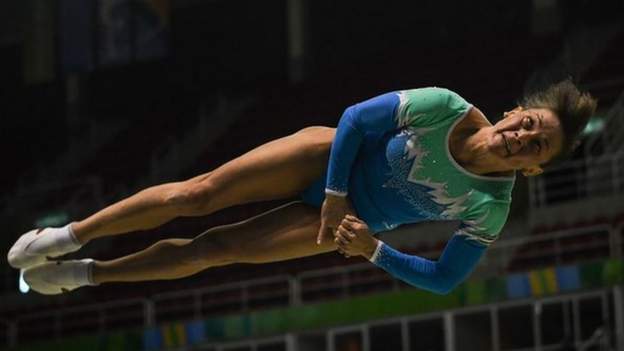 Oksana Chusovitina qualifies for record seventh Olympics - BBC Sport