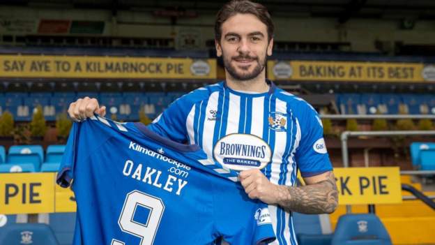 George Oakley: Kilmarnock sign striker until the end of the season ...