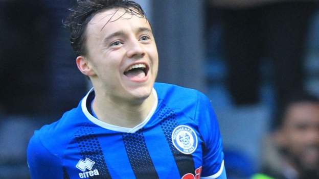 Ollie Rathbone: Rochdale midfielder signs new three-year contract - BBC ...