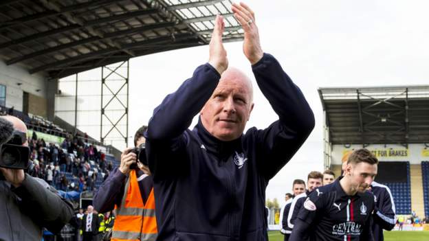 Falkirk have not achieved anything yet - Peter Houston - BBC Sport