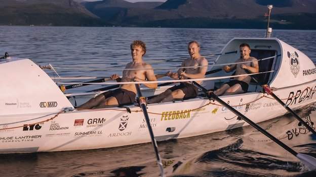 Atlantic Challenge: Scottish brothers take on 3,000-mile rowing ...
