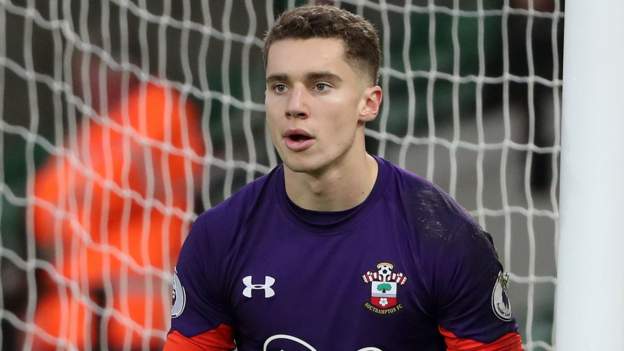 Southampton goalkeeper Harry Lewis joins Dundee United on loan - BBC Sport