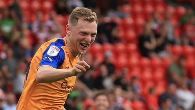 George Maris: Mansfield Town midfielder signs contract extension until ...