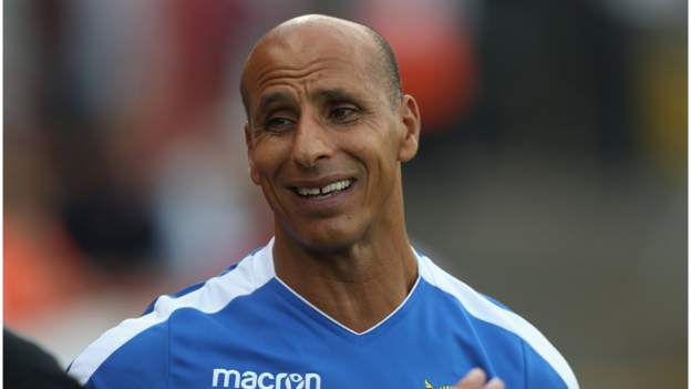 Dino Maamria: Born in a tent to managing in League Two - BBC Sport