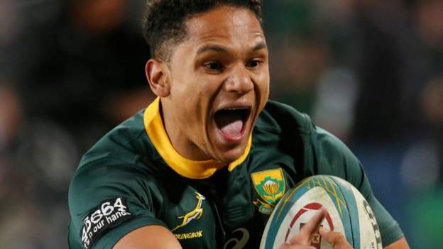 Rugby Championship: Herschel Jantjies stars on debut as South Africa ...