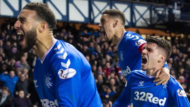Rangers 2-1 Hibernian: Hagi hits late winner for Ibrox side - BBC Sport