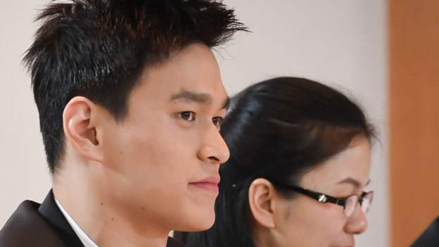 Sun Yang: Chinese swimmer claims drug testers failed to produce ID ...