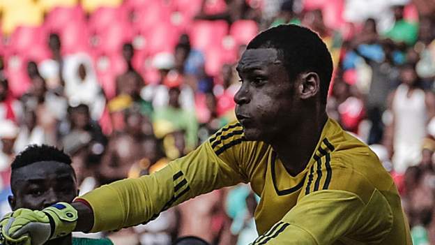 Christoffer Mafoumbi: Blackpool sign Congo international goalkeeper ...