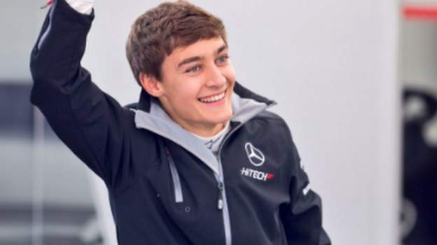 George Russell: World champions Mercedes sign teenager from King's Lynn ...