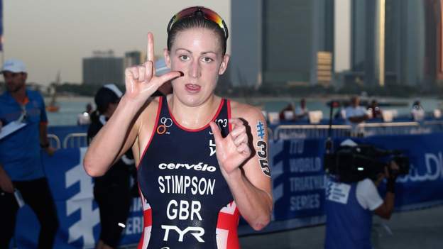 Jodie Stimpson wins World Series opener in Abu Dhabi - BBC Sport