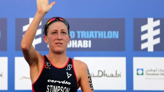 Jodie Stimpson wins Triathlon World Cup event in Australia - BBC Sport
