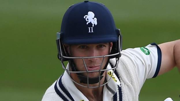 Kent v Northamptonshire: Sean Dickson scores post-war record 318 for ...