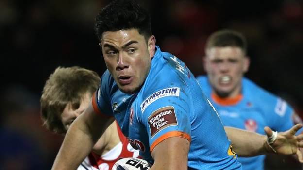 Castleford Tigers: Andre Savelio arrives on loan from St Helens - BBC Sport