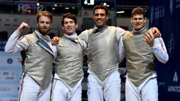 European Fencing Championships: Britain's men win bronze - BBC Sport