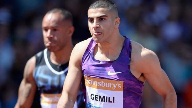 Adam Gemili out of World Championships on medical advice - BBC Sport