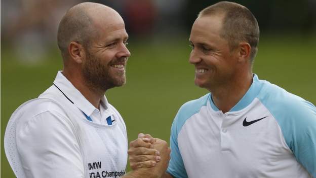 PGA Championship: Alexander Noren shoots record 62 to win at Wentworth ...
