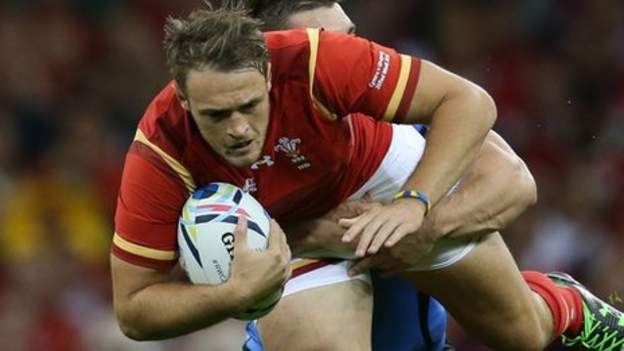 Cory Allen: Wales and Cardiff Blues centre out for three months - BBC Sport
