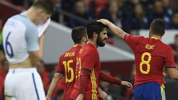 England 2-2 Spain - BBC Sport