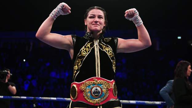 Katie Taylor v Christina Linardatou: Irish boxer wins to become two ...
