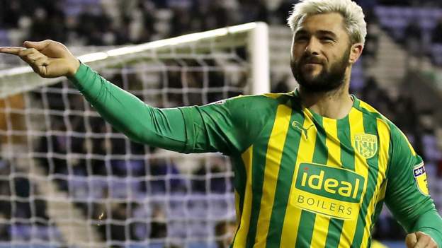 Wigan Athletic 1-1 West Bromwich Albion: Charlie Austin rescues draw ...