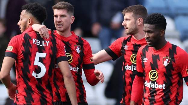Leicester 0 1 Bournemouth Philip Billing Scores Winning Goal For