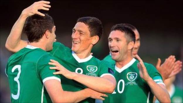 Rep of Ireland 5-0 N Ireland - BBC Sport