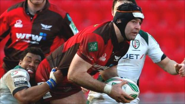 David Lyons seals Stade Francais move from Scarlets - BBC Sport